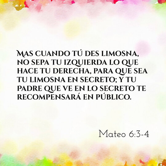 Comentario Diario 433 Mateo 6 3 4 Caminando Con Dios Recursos Comentario Diario 433 Mateo 6 3 4 Caminando Con Dios Recursos